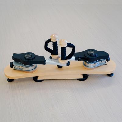 China Wooden Yoga Pilates Equipment Soft Gyroscope Machine Rotary Chair For Home Gym Pilates Studio for sale