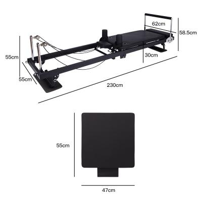 China Dual Purpose Large Steel Frame Fitness Equipment Home Foldable Yoga Latex Spring for sale