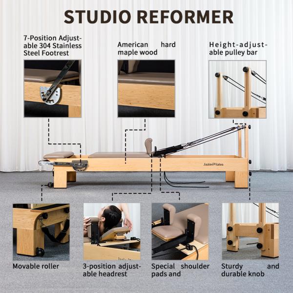 Quality Custom Professional High Quality Maple Wood Studio Exercise Machine-Durable Yoga for sale