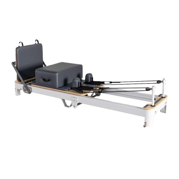 Quality Portable Aluminum Alloy Cadillac Pilates Reformer Equipment Durable Steel Oak Core Bed PU for Home Fitness Yoga Gym Comes Box for sale
