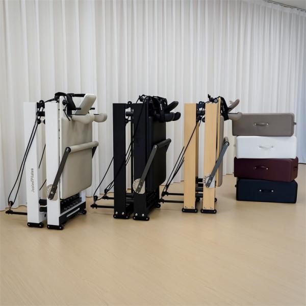 Quality Folding Wooden Oak Home Studio Pilates Reformer Machine Core Bed for sale