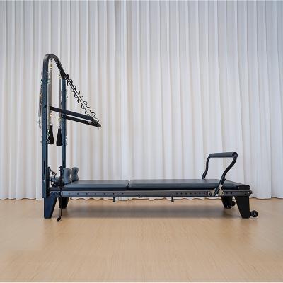 China Adjustable Eco Friendly Sturdy Pilates Reformer Equipment For Pilates Studio Aluminum Alloy for sale