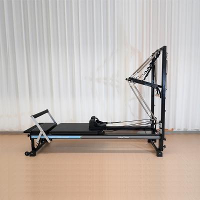 China Eco Friendly Aluminum Alloy Pilates Reformer Half Tower Aerial Trapeze For Pilates Studio for sale