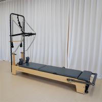 Quality Custom Wood Pilates Reformer With Tower For Studio Core Bed With Half Trapeze for sale