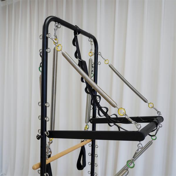 Quality Custom Wood Pilates Reformer With Tower For Studio Core Bed With Half Trapeze for sale