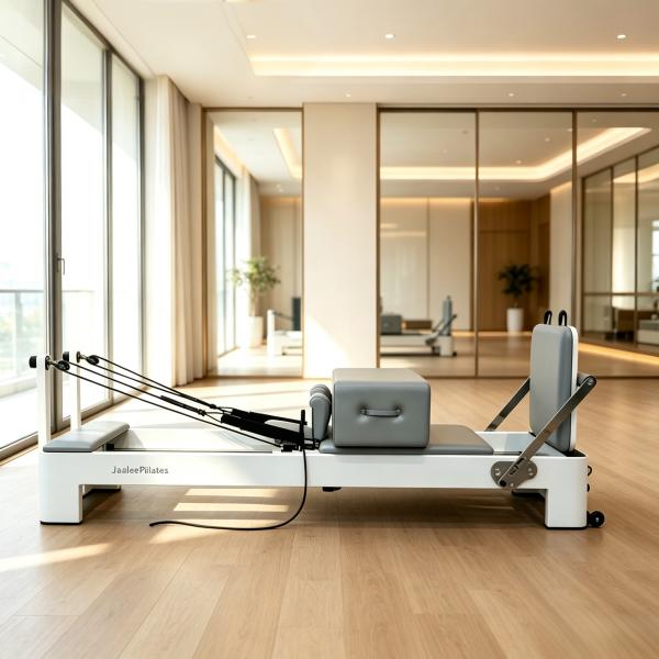 Quality Best-Selling Jaalee Wholesale Oak Wood Pilates Machine Home Gym Equipment Reformer Machine for Yoga and Pilates for sale