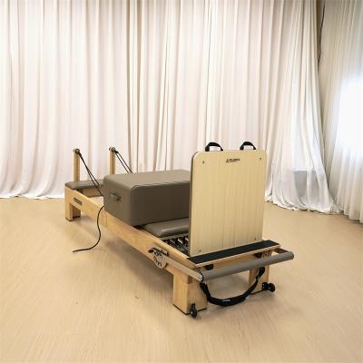 China Maple Wood Portable Plate Shaper For Pilates Cushioned Yoga Pilates Machine for sale