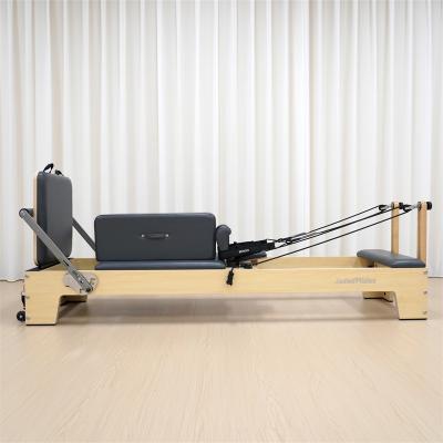 China Custom Yoga Pilates Reformer Fitness Training Machine Wood Stable Exercise Studio Equipment for sale