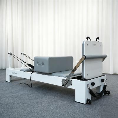 China Jaalee Beech Wood Pilates Machine Home Gym Yoga Pilates Equipment Reformer Machine for sale