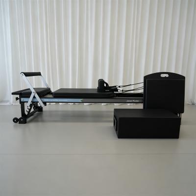 China Aluminum Pilates Reformer Equipment With Custom Logos Portable For Pilates Studio Use for sale