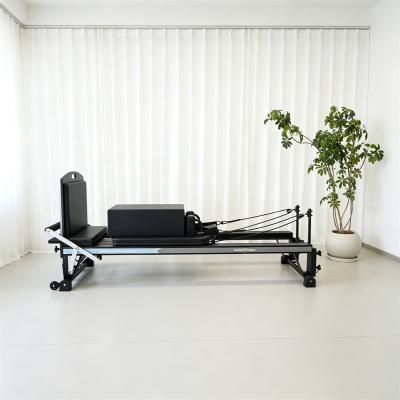 China Portable Professional Pilates Equipment Aluminum Reformer Multifunction for sale
