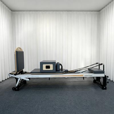 China Professional Pilates Reformer Training Equipment Customized Logo Leather Color for sale