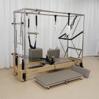 Quality Wood Pilates Reformer Cadillac Reformer High Rack 2 In 1 Aerial Apparatus for sale