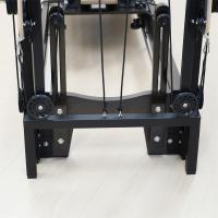 China Solid Wood Pilates Reformer with Adjustable Half Tower 304 Stainless Steel Hardware Custom Frame for sale