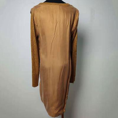 Cina Tricotti i vestiti eleganti dalle signore delle maniche, vestiti casuali da lunghezza del ginocchio di Cupro in vendita