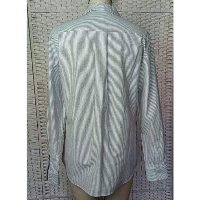 Cina Bande verticali 100% del cotone della camicia di cotone degli uomini formalmente e comodo bianchi in vendita