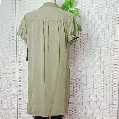 Cina Modo lungo 100% della maglietta della manica di Tencel m. leggera L XL XXL in vendita