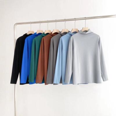 China Van het de Thermostaatsilk DE Velvet Bottoming Overhemd van mensen de Duurzame Kleding Te koop