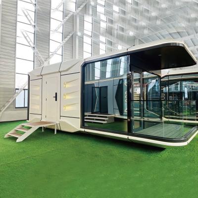 China Thermal Insulated Space Capsule House Container Double Bedroom 11.5m for sale
