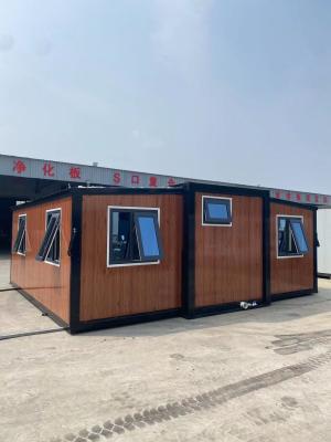 China Casa contêiner expansível de 40 pés com placa de aço EPS T65mm 72m² à venda