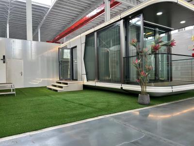 China 8.5m Prefabricated Office Pod Capsule Container House Wirh Intelligent Lighting System for sale