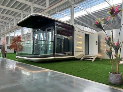 China Smart Space Capsule House Prefabricated Office Pod Anti theft for sale