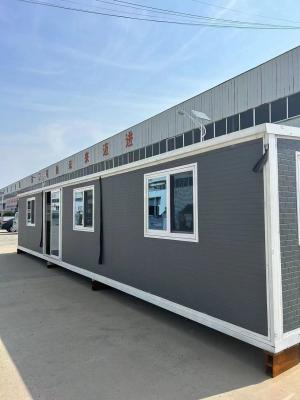 China 40ft Expandable Container Home Temporary Shelter With Bathroom for sale