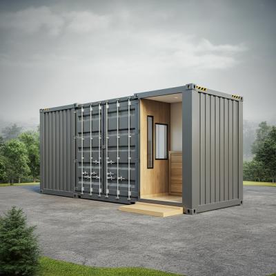 China 40ft Umgebaute Container Flatpack vorübergehende Wohnung zu verkaufen