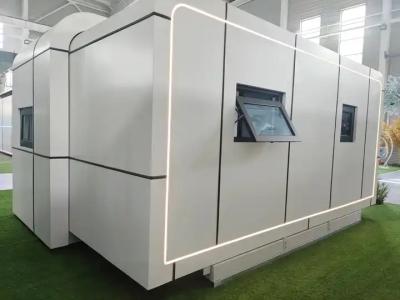 Cina Ventilazione intelligente dell'aria fresca Apple Capsule House Pod Vetro temperato Finestre in vendita