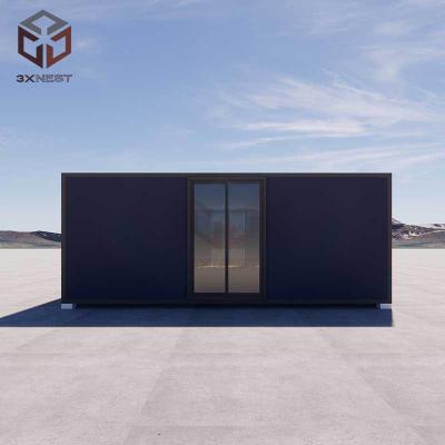 China Compact 40ft Expandable Container Home Extendable House Storage Space for sale