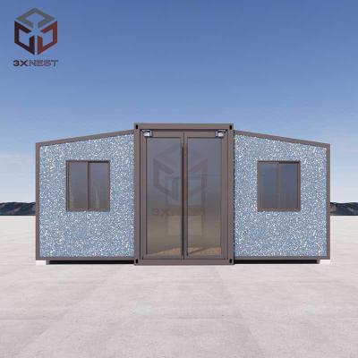 China Collapsible Folding Prefab Homes Container Dwelling For Labor Accommodation for sale