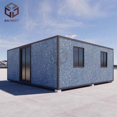 China Collapsible Folding Prefab Homes Container Dwelling For Labor Accommodation for sale
