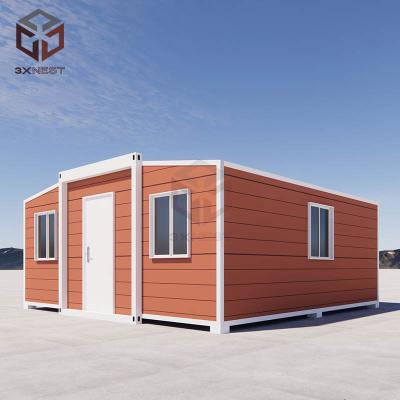 China Assembled Expandable Tiny Folding House Container Soundproof for sale
