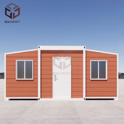 China Assembled Expandable Tiny Folding House Container Soundproof for sale