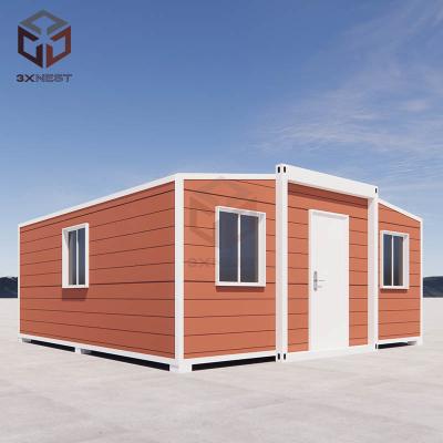 China Assembled Expandable Tiny Folding House Container Soundproof for sale