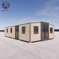 Quality Steel Fabricated Modular Expandable Homes Container Shelter Customizable for sale