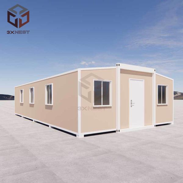 Quality Portable Waterproof Expandable Shipping Container Homes SPC Flooring for sale