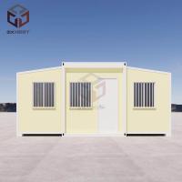 China Soundproof Thermal Insulation Foldable 20ft Container Collapsible Prefab Homes for sale