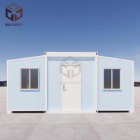 China Custom Commercial Foldable 20ft Container Fold Out Modular Homes for sale