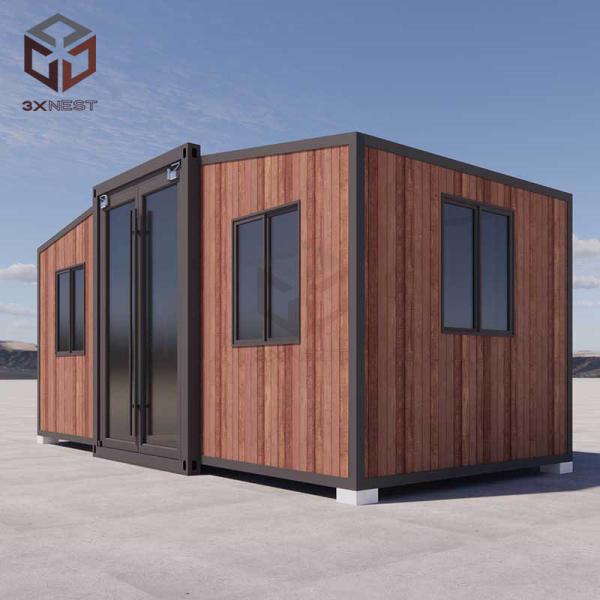 Quality 10Feet Expandable Prefab Homes Container House Building Cabins for sale