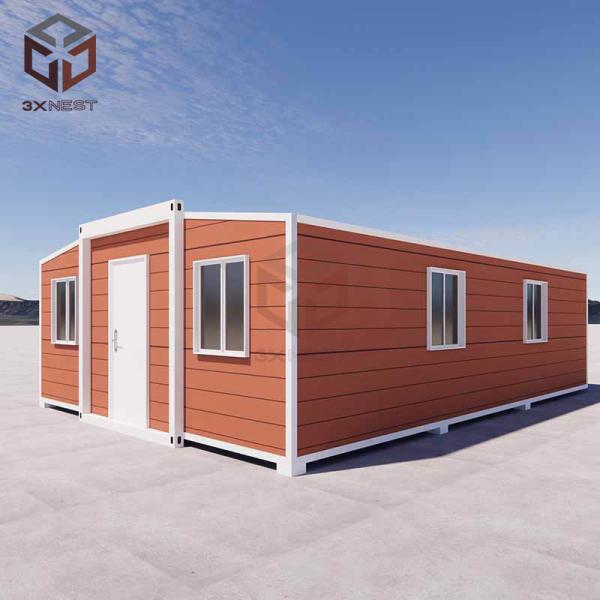 Quality Contemporary Starter Expanding Shipping Container Home 56SqM for sale