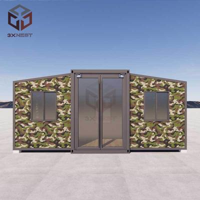 China Casa de contêineres pré-montada instantaneamente expansível Casa dobrável à venda