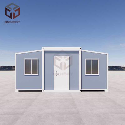 China Customized Tiny Collapsible Expandable Container House Home With Ensuite for sale