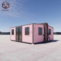 Quality 700mm Wall Fireproof Prefab Folding House Portable 20ft 30ft 40ft for sale