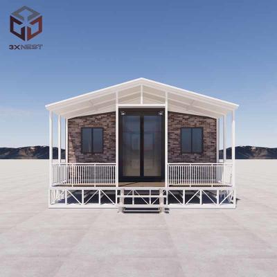 China Staalconstructie Uitbreidbaar dubbel vleugelcontainerhuis voor modern en stijlvol wonen for sale