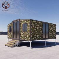 Quality Temporary Or Permanent Housing Luxury Prefabricated House with Plywood Flooring for sale