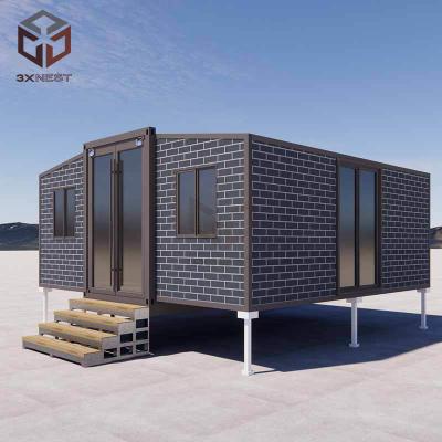 Cina EPS/PU/Rock Wool Sandwich Panel 20FT Case prefabbricate per abitazioni temporanee o permanenti in vendita