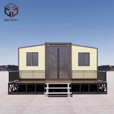 China Easy And Fast Installation 20FT Premade Houses with Steel Structure and PVC Sliding Window for sale