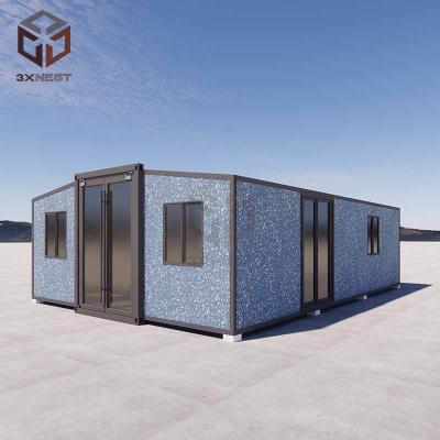 Cina 56 mq Prefabbricato Casa di container in espansione Spedizione Casa piccola in espansione in vendita