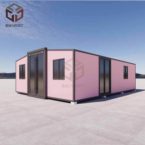Quality Tiny Prefab Expandable Roof Container House With EPS Sandwich Wall for sale
